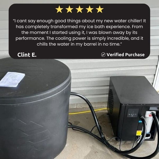 1 HP Water Chiller for Cold Plunge & Ice Baths