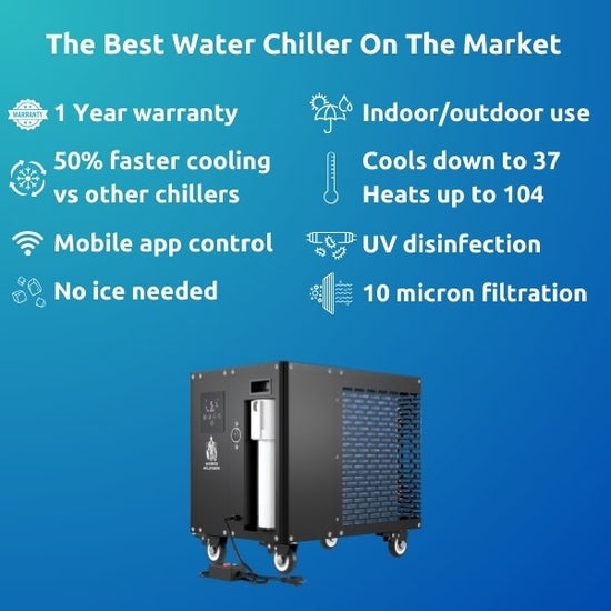 1 HP Water Chiller for Cold Plunge & Ice Baths